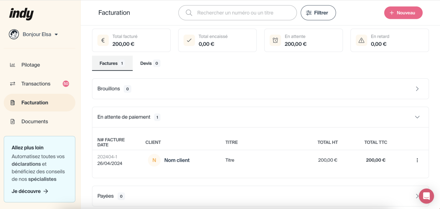 Logiciel de devis et facture gratuit pour les auto-entrepreneurs