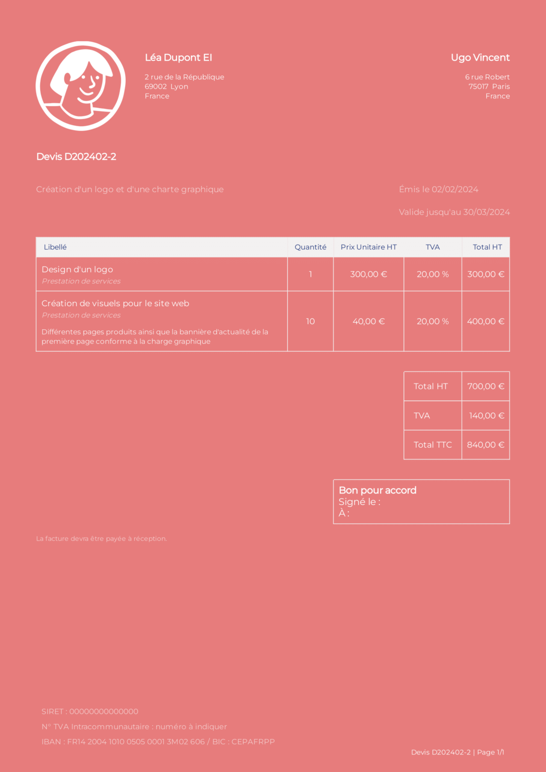 Faire un devis en freelance : tous les exemples nécessaires