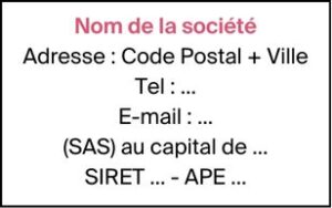 Le cachet de l'entreprise est-il obligatoire