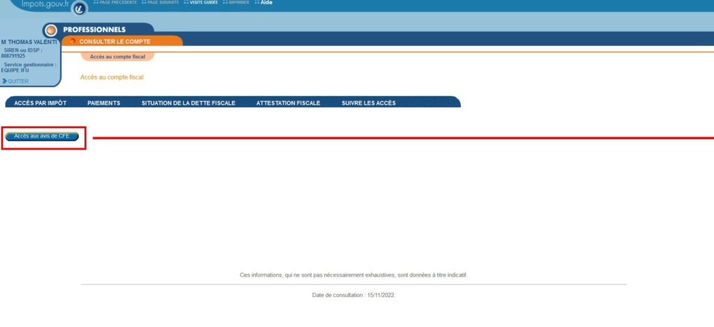 Comment remplir votre déclaration de CFE