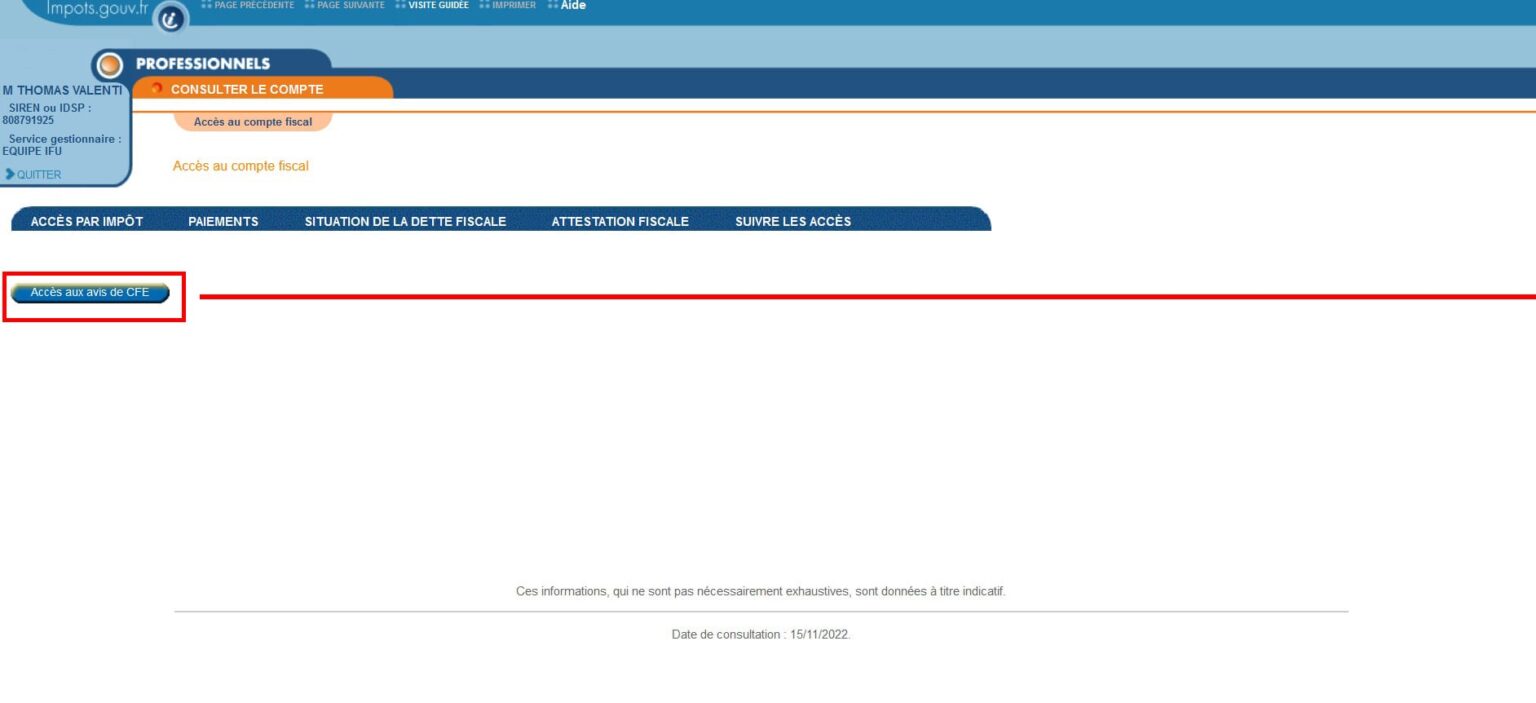 Comment remplir votre déclaration de CFE