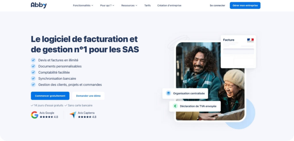 TOP 10 des logiciels de facturation pour SAS