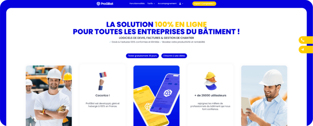 TOP 5 des meilleurs logiciels de gestion du BTP en 2026