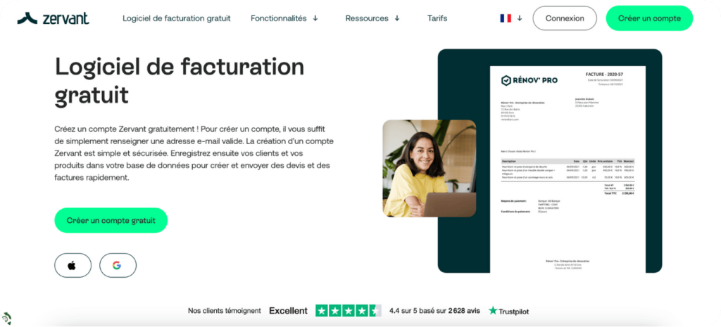 Meilleurs logiciels gratuits de factures pour garage automobile