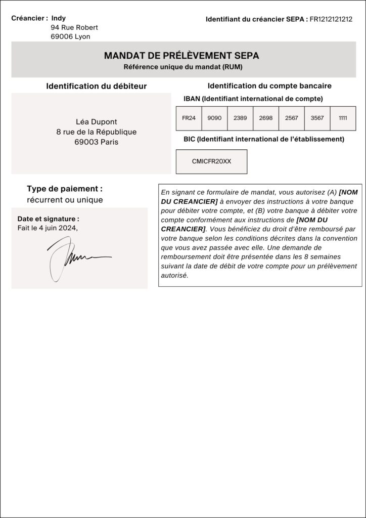 Mandat de prélèvement SEPA : guide complet 2025