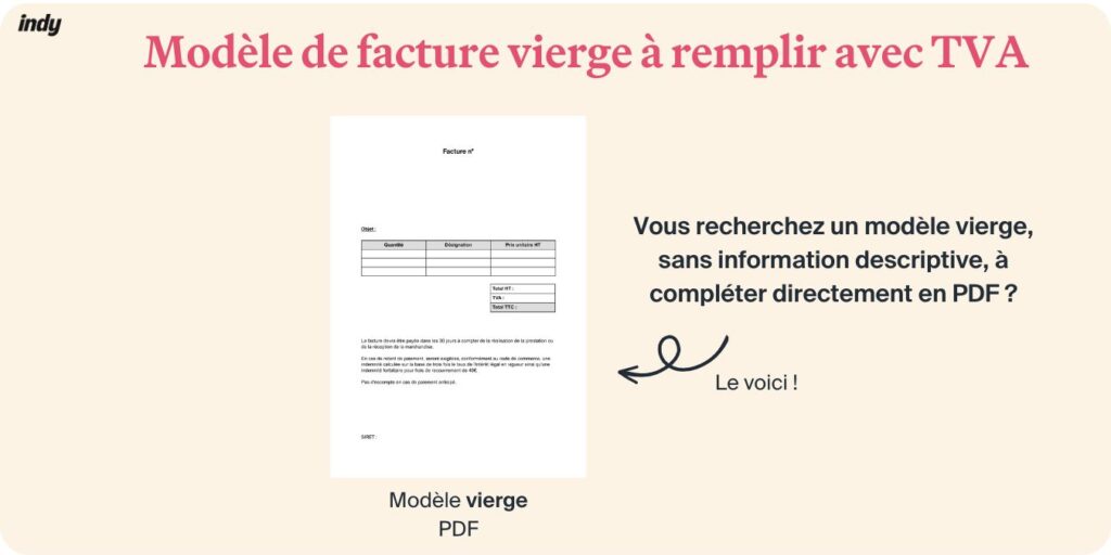 20 modèles de facture à remplir - Word, PDF et Excel