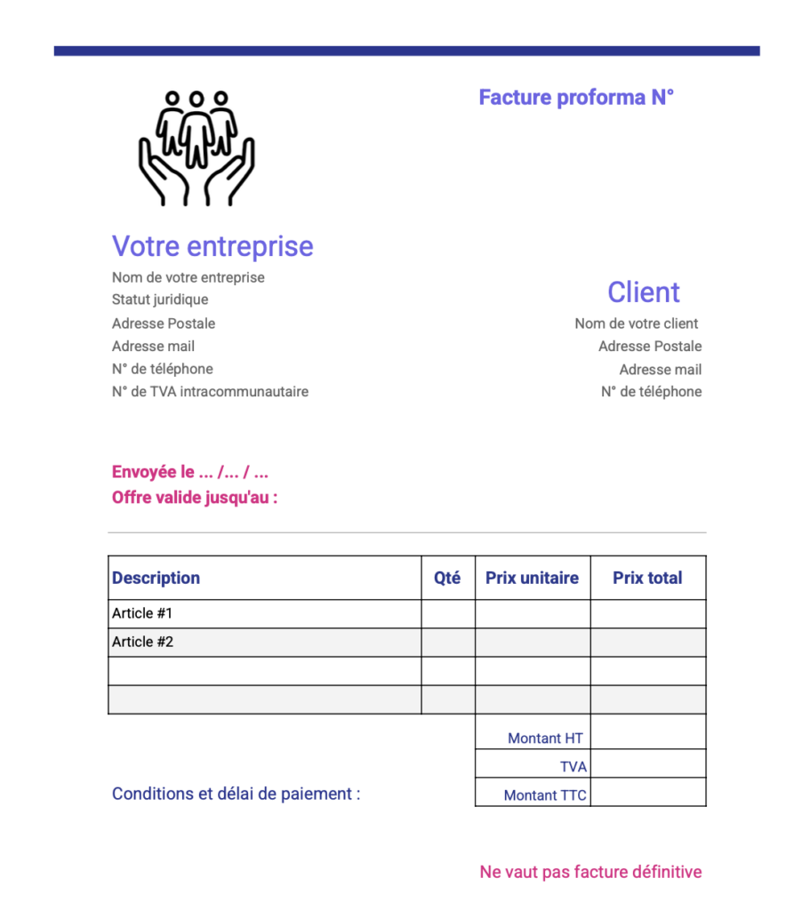 La facture proforma : définition, mentions obligatoires et modèle