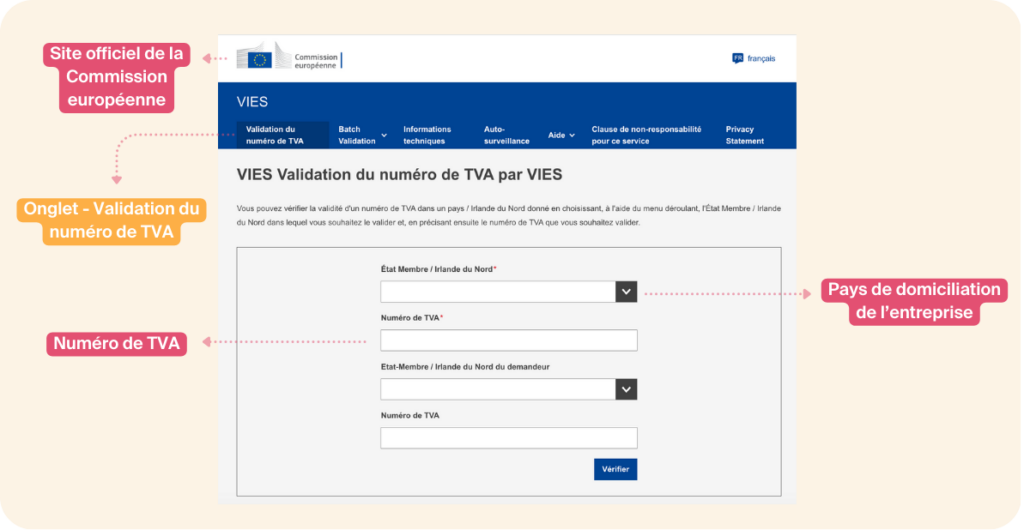 Où trouver mon numéro de TVA intracommunautaire